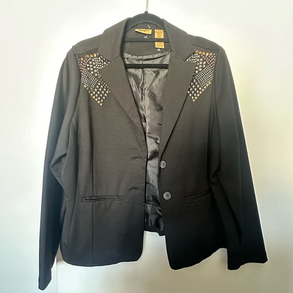 Wrangler | Jackets & Coats | Wrangler Studded Cowgirl Suit Top | Poshmark